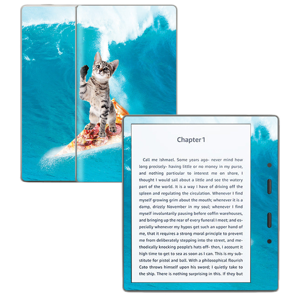 Pizza Surfing Kitty skin is precision cut to fit perfectly. Attaches ...