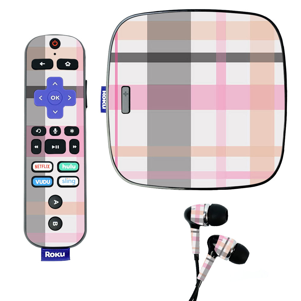 Plaid Skin For Roku Ultra — MightySkins