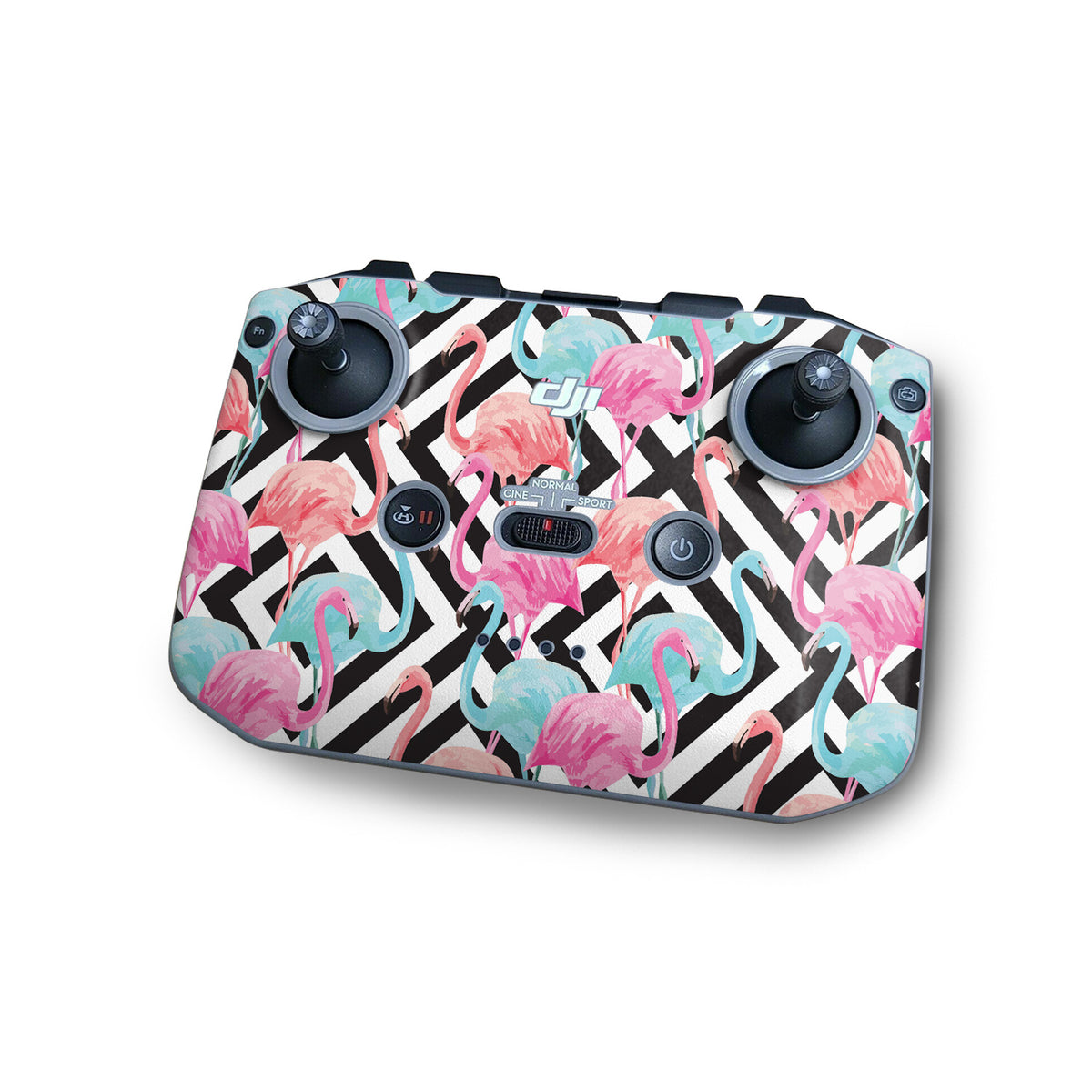 Pop Flamingo Skin For DJI RC-N1 Controller — MightySkins