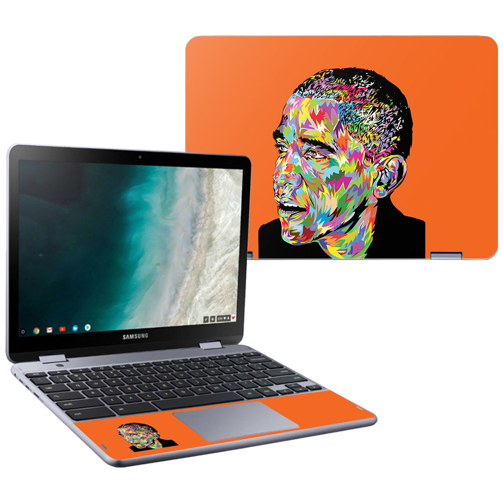 Potus 44 Skin For Chromebook Plus LTE (2018) — MightySkins