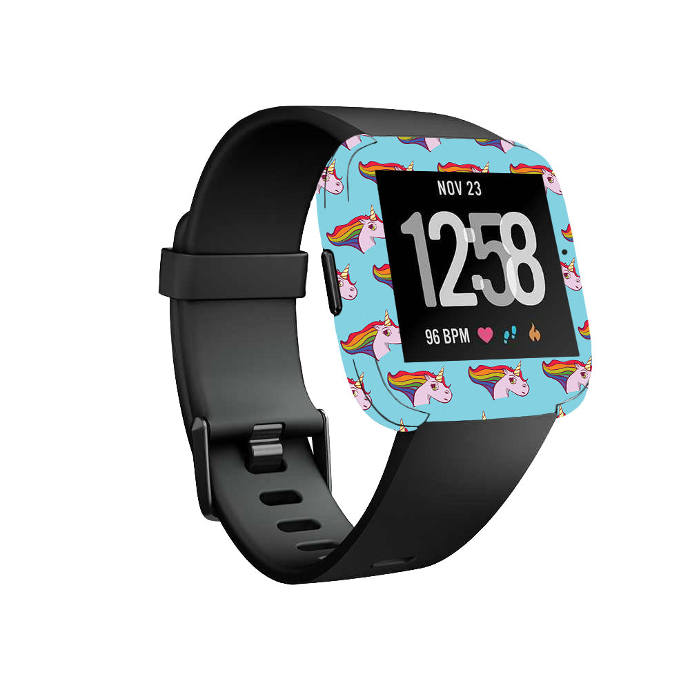 Pretty Unicorn Skin For Fitbit Versa — MightySkins