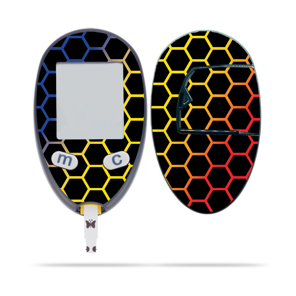 Primary Honeycomb Skin For Abbott FreeStyle Freedom Lite — MightySkins