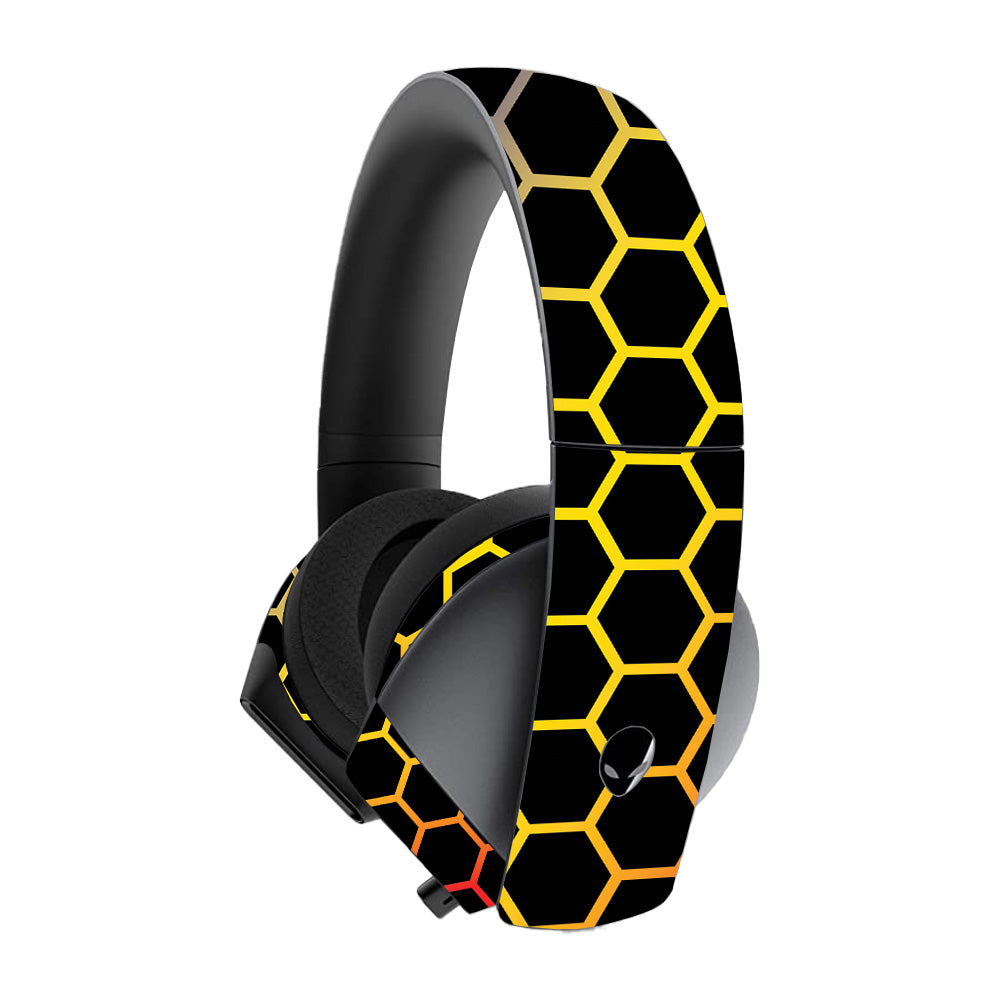 Primary Honeycomb Skin For Alienware 7.1 Gaming Headset — MightySkins