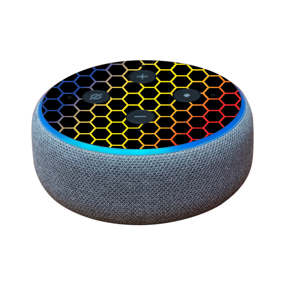 Primary Honeycomb Skin For Amazon Echo Dot (3rd Gen) — MightySkins