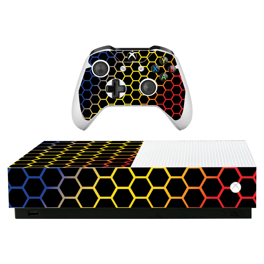Primary Honeycomb Skin For Microsoft Xbox One S All-Digital Edition ...