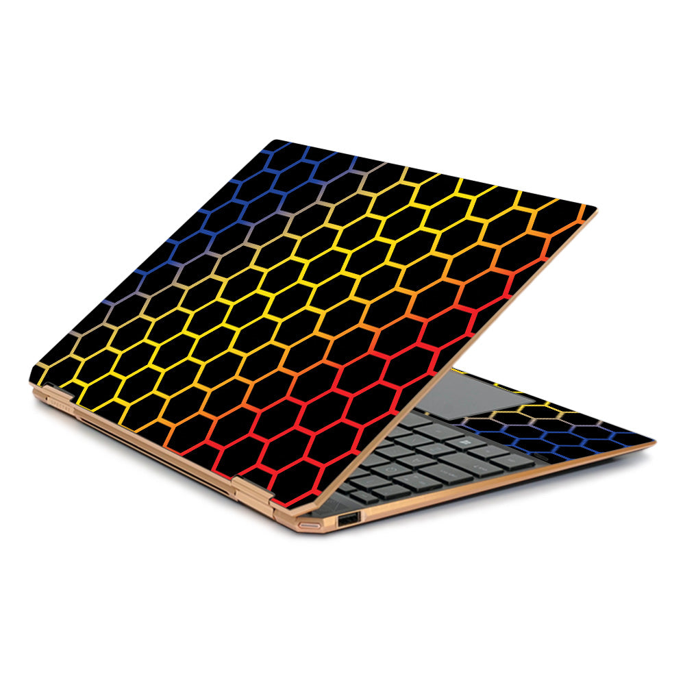 Primary Honeycomb Skin For Spectre x360 13.3" Gem-Cut (2019) — MightySkins