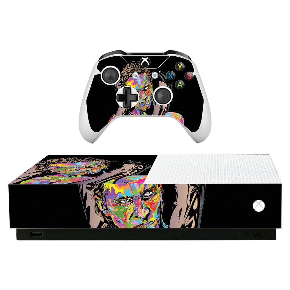 Psycho Skin For Microsoft Xbox One S All-Digital Edition — MightySkins