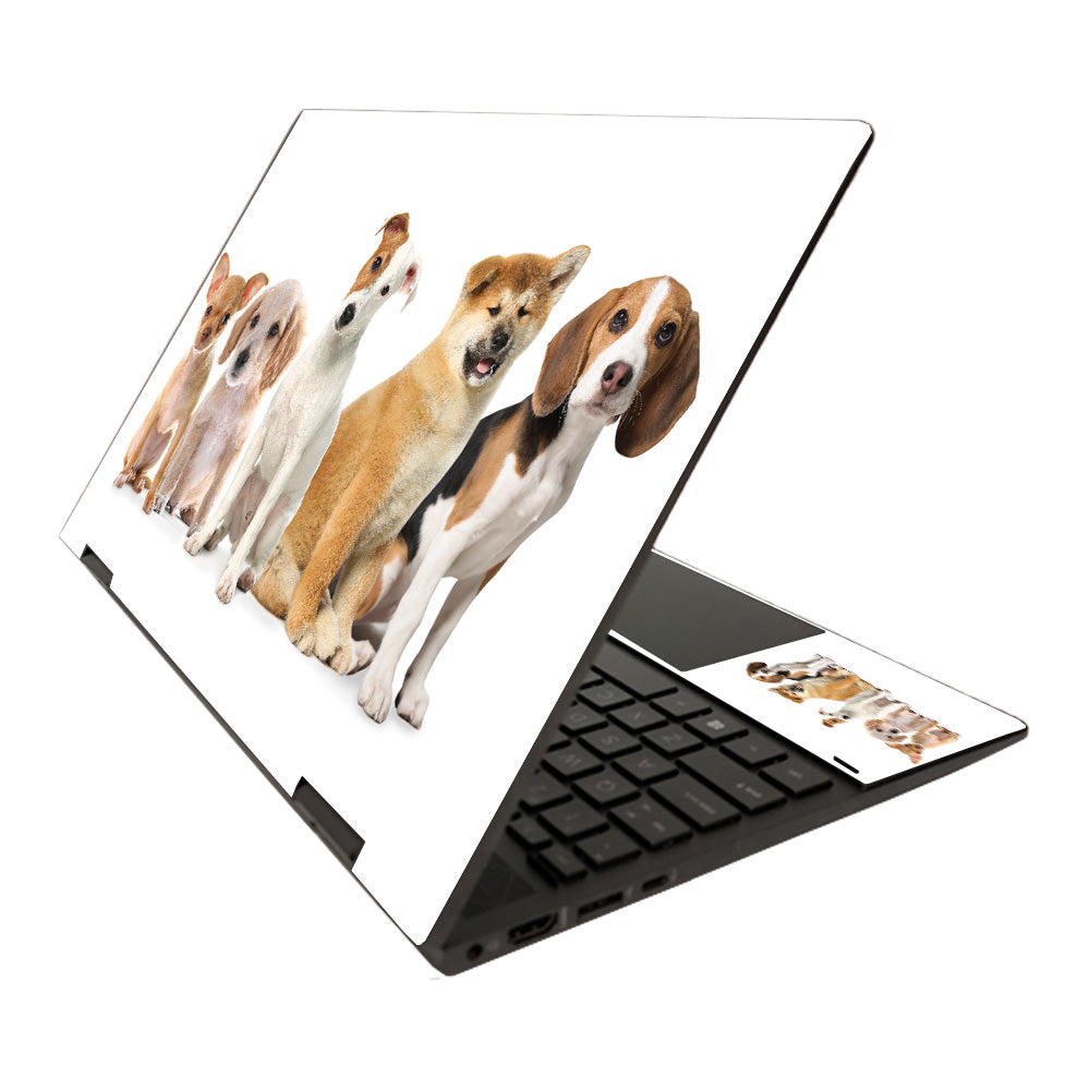 Puppy Posse Skin For HP Envy x360 13" (2020) Laptop — MightySkins