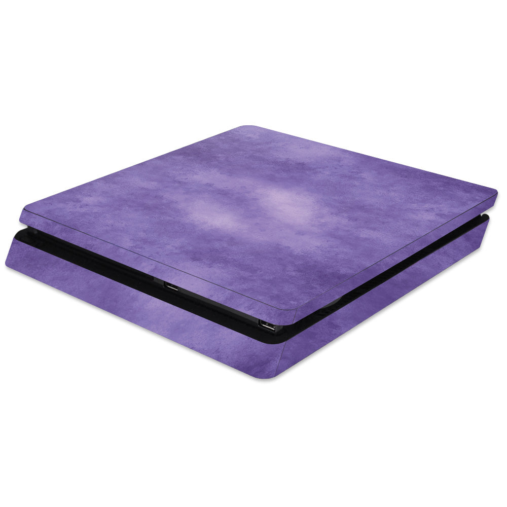 Purple Airbrush Skin For Sony PS4 Slim Console — MightySkins