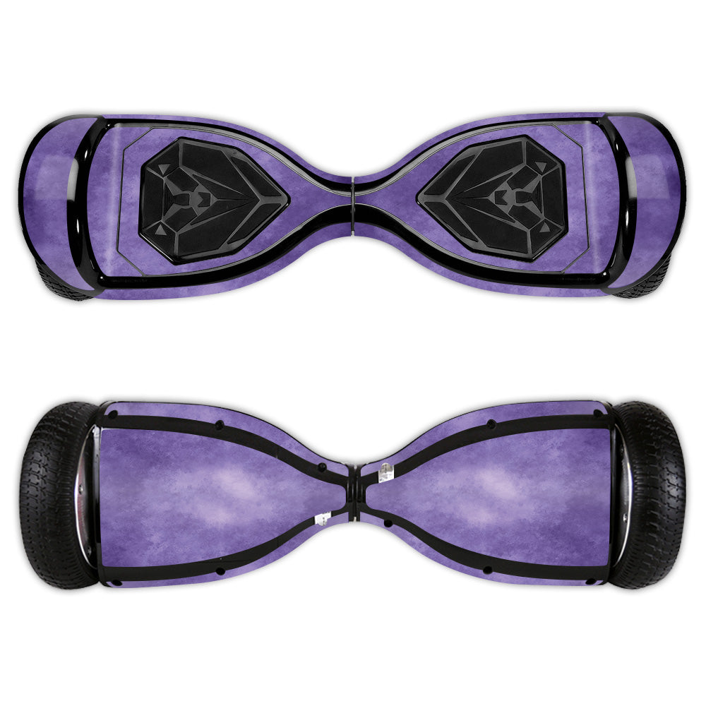 Purple Airbrush Skin For Swagtron T5 — MightySkins