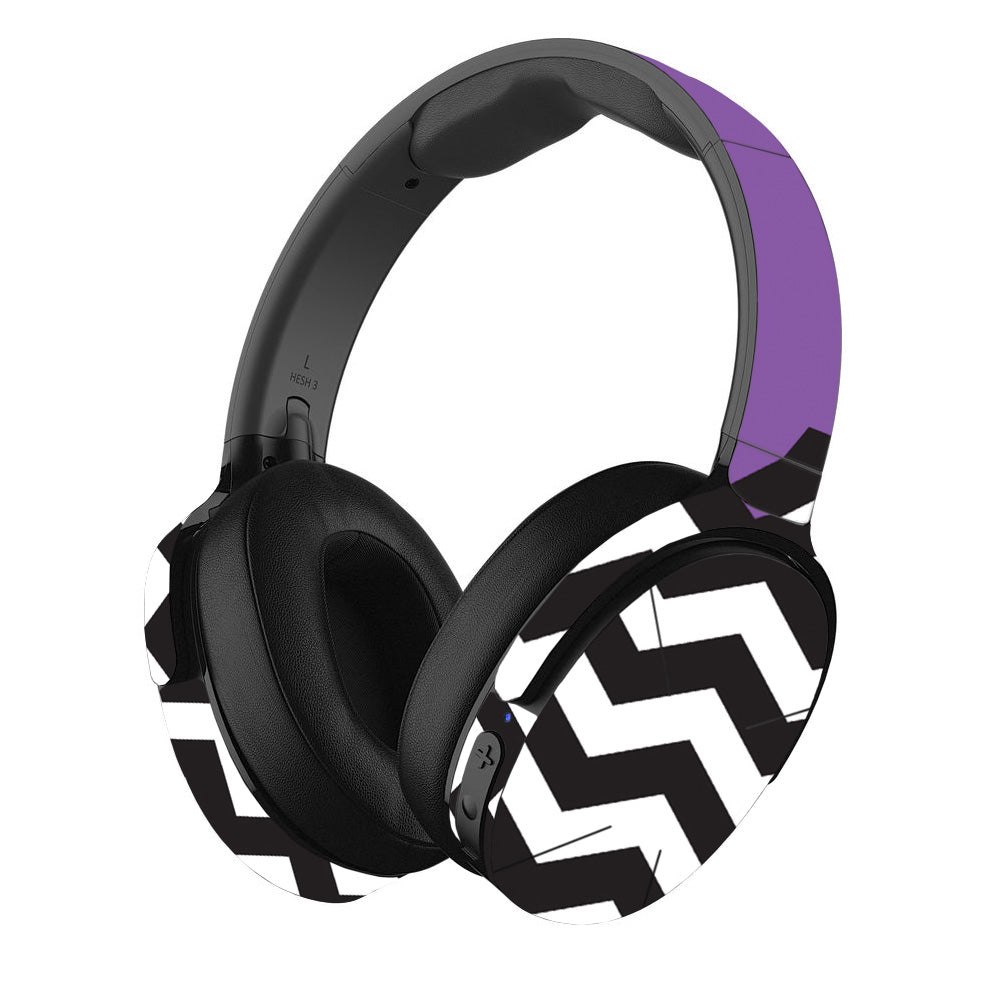 Purple Chevron Skin For Skullcandy Hesh 3 — MightySkins