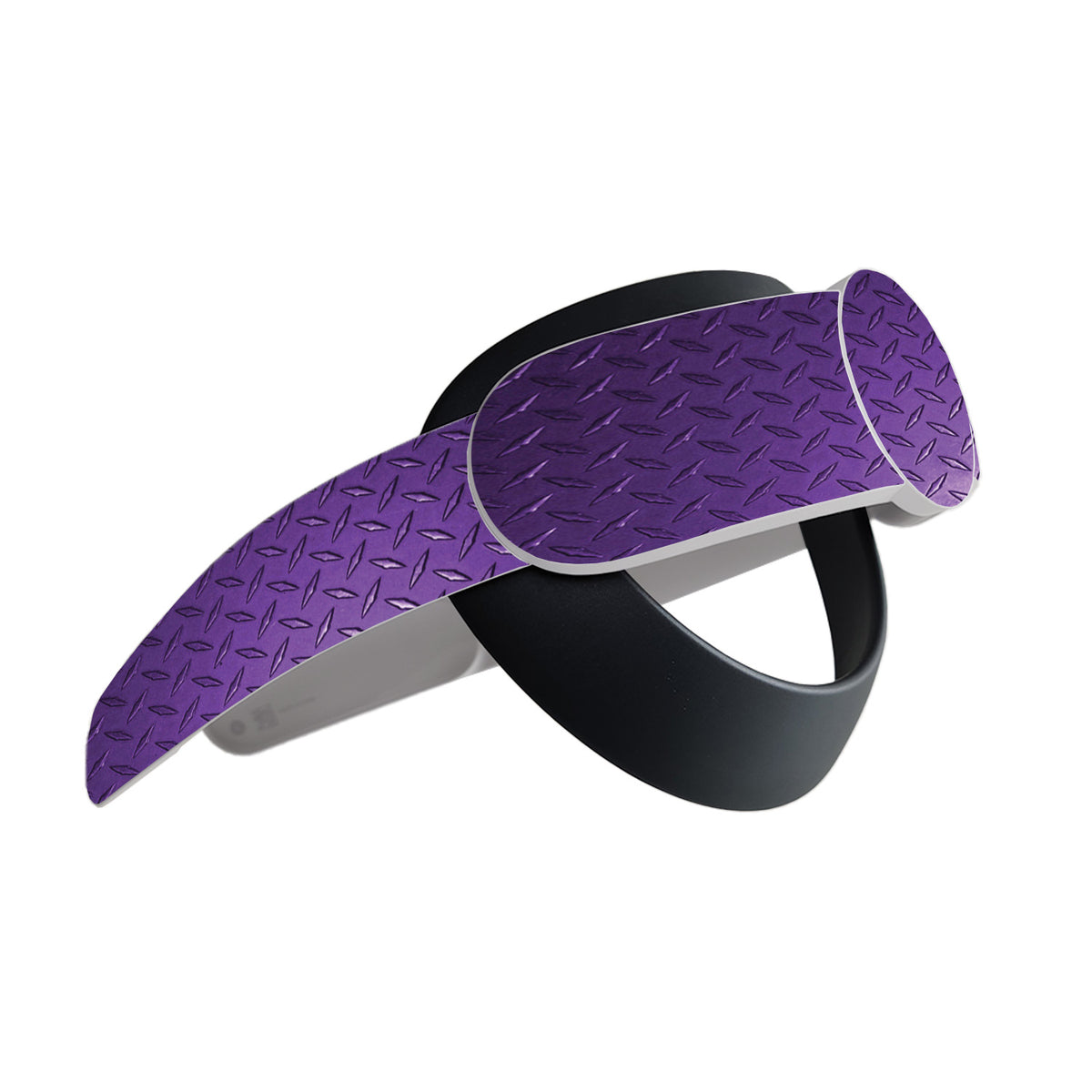 Purple Diamond Plate Skin For Oculus Quest 2 Elite Strap — MightySkins