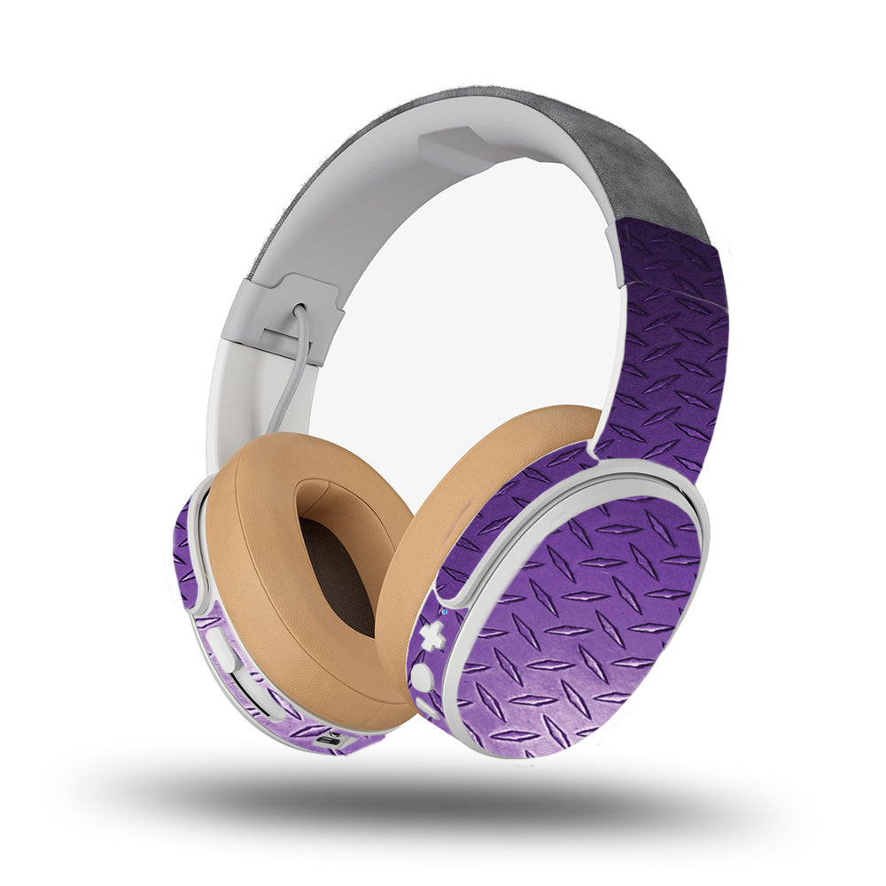 Purple Diamond Plate Skin For Skullcandy Crusher Wireless — MightySkins