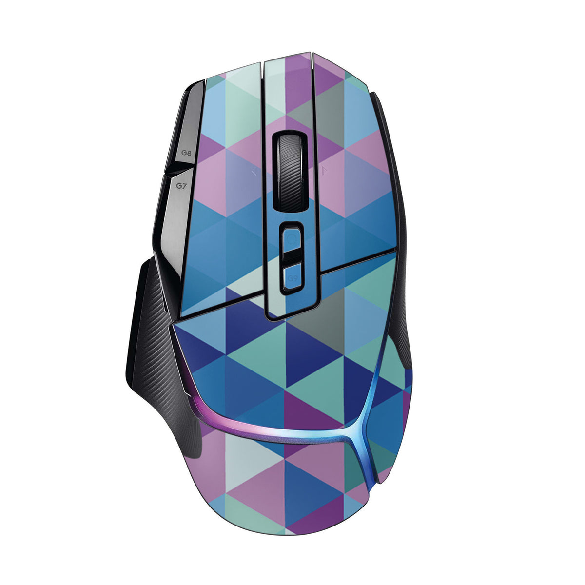 Purple Kaleidoscope Skin For Logitech G502 X Plus — MightySkins