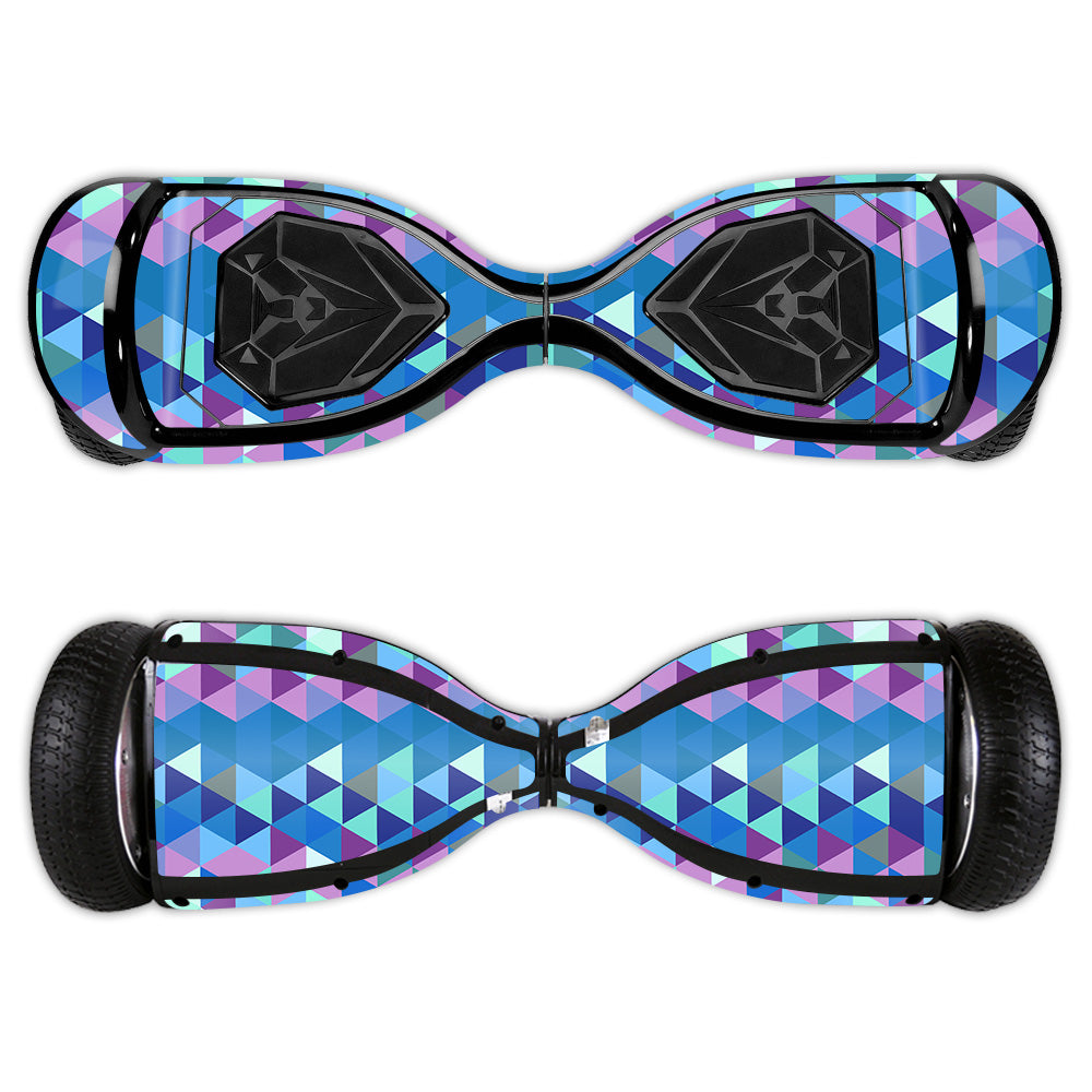 Purple Kaleidoscope Skin For Swagtron T5 — MightySkins