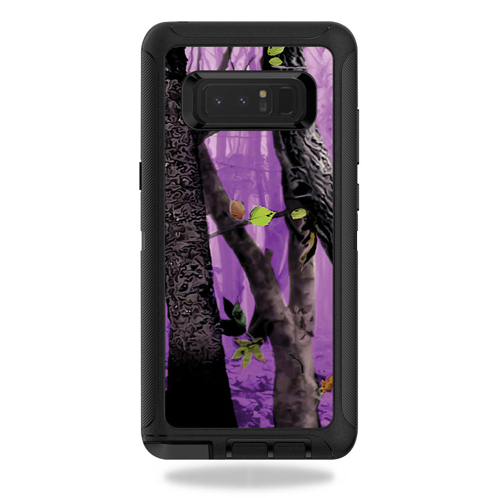 Purple Tree Camo Skin For OtterBox Defender Galaxy Note 8 — MightySkins