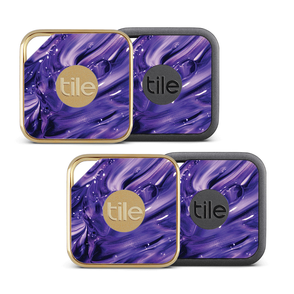 Purple Wash Skin For Tile Pro Sport & Style Smart 4 Pack of Skins ...