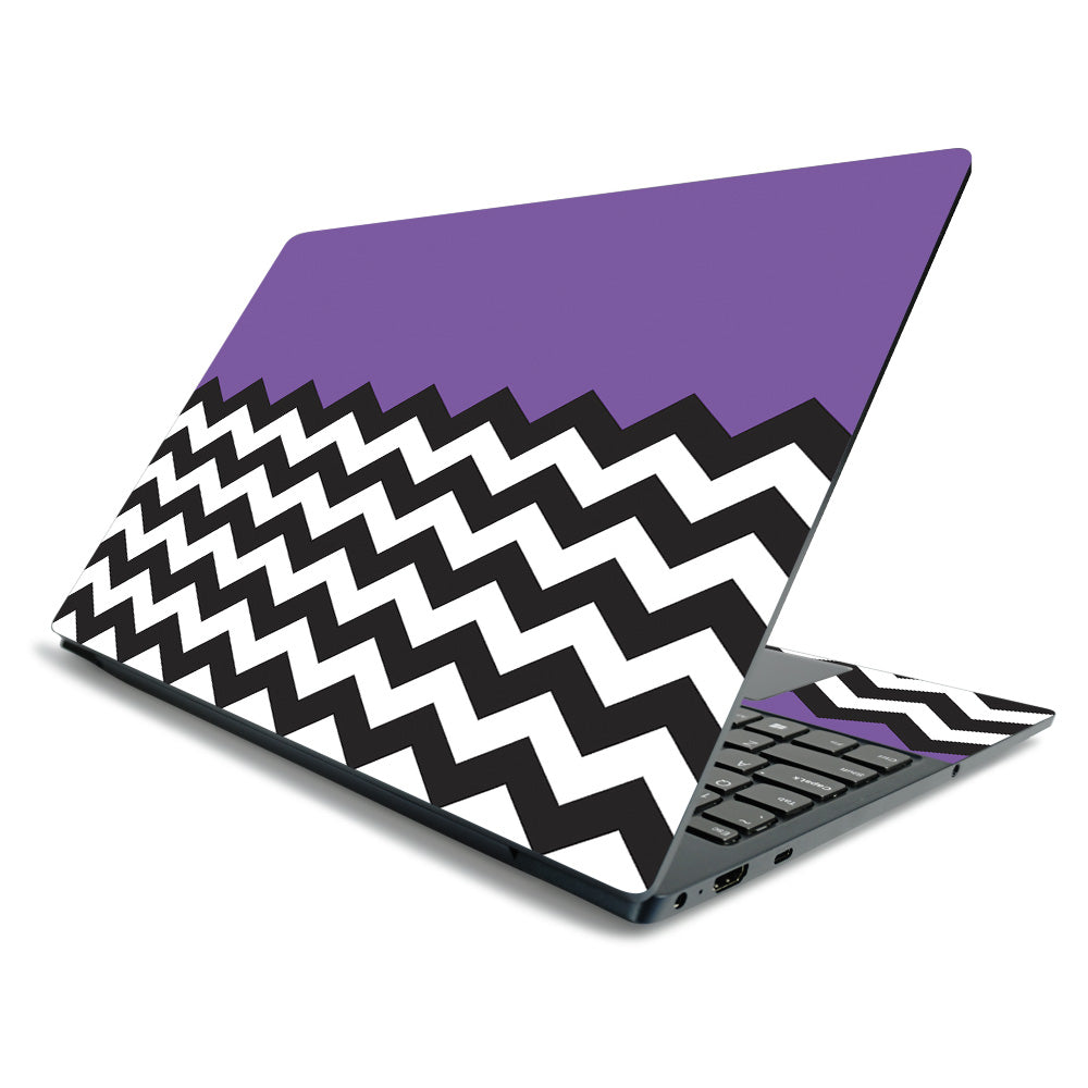 Purple Chevron Skin For IdeaPad S540 15" (2019) — MightySkins