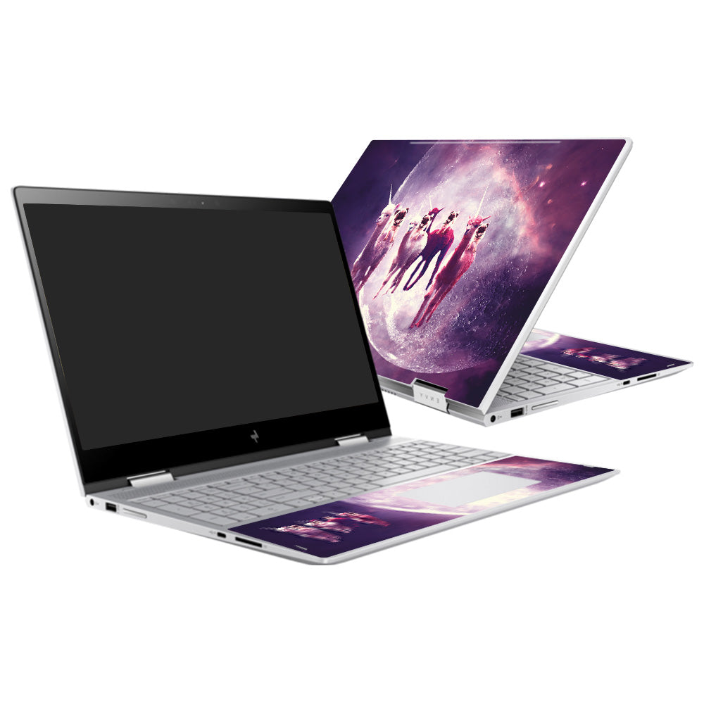 Purple Galaxy Journey skin is precision cut to fit perfectly. Attaches ...