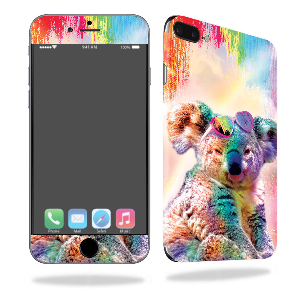 Rainbow Koala skin is precision cut to fit perfectly. Attaches easily ...