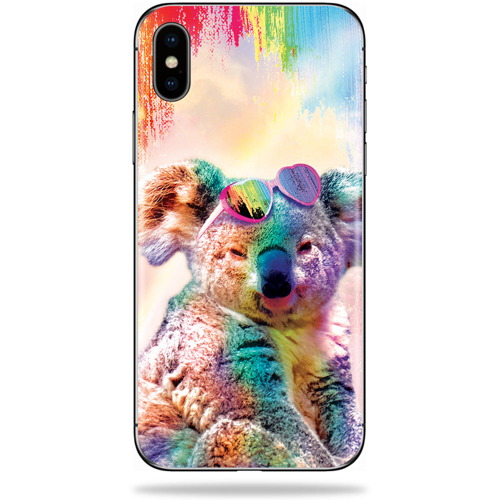 Rainbow Koala skin is precision cut to fit perfectly. Attaches easily ...