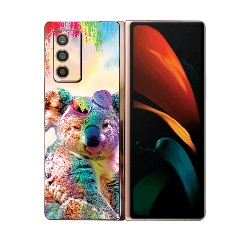 Rainbow Koala skin is precision cut to fit perfectly. Attaches easily ...