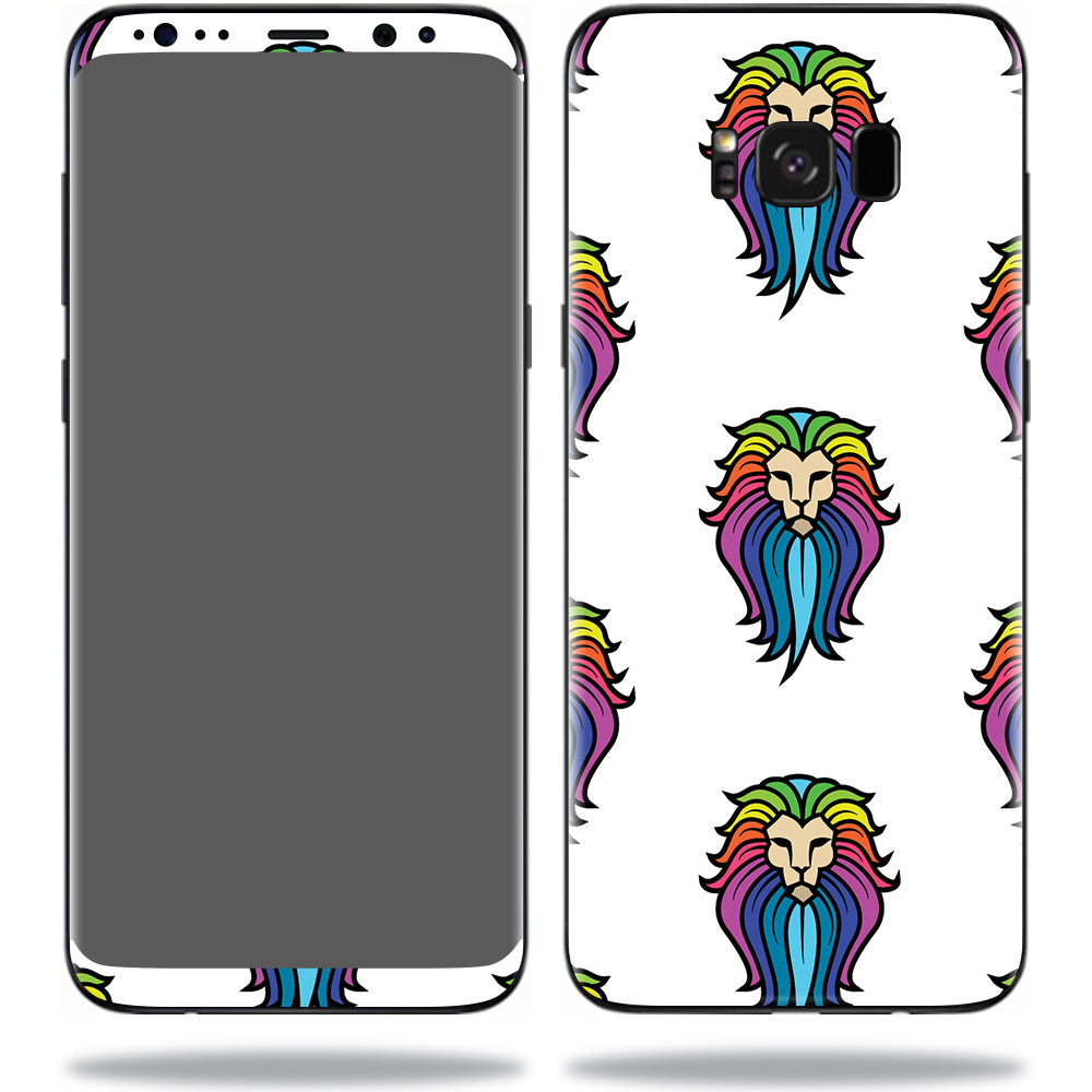 Rainbow Lion Skin For Samsung S8 Plus — MightySkins