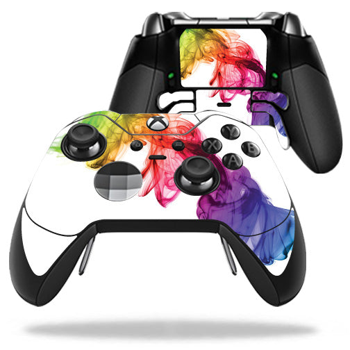 Rainbow Smoke Skin For Microsoft Xbox One Elite Controller — MightySkins