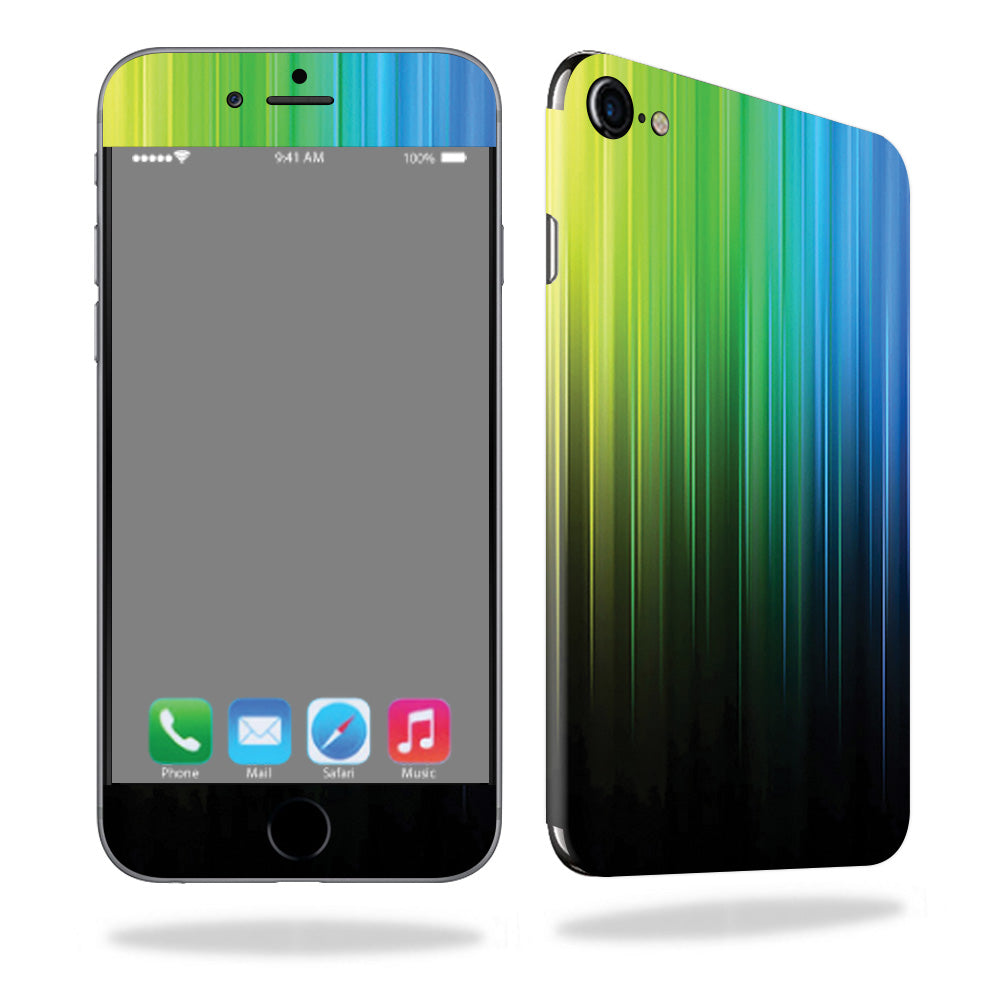 Rainbow Streaks Skin For Apple iPhone SE (2020) / 7 / 8 — MightySkins
