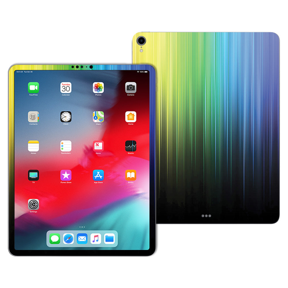 Rainbow Streaks Skin For Apple iPad Pro 11″ (2018) — MightySkins