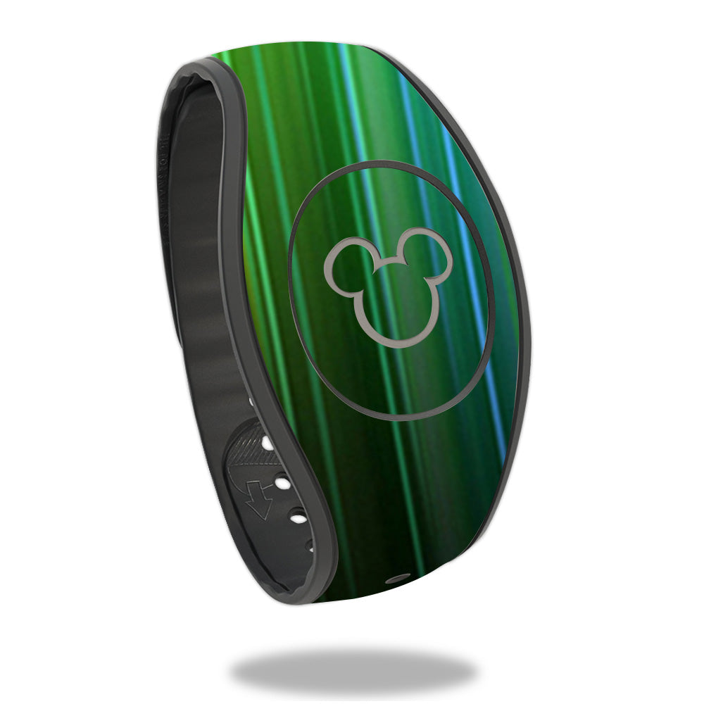 Rainbow Streaks Skin For Disney MagicBand 2 — MightySkins