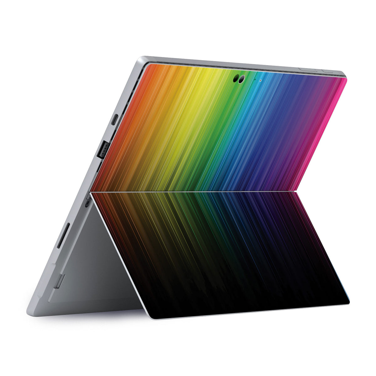 Rainbow Streaks Skin For Microsoft Surface Pro 8 — MightySkins