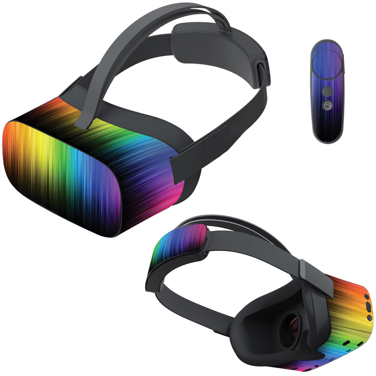 Rainbow Streaks Skin For Pico G2 — MightySkins