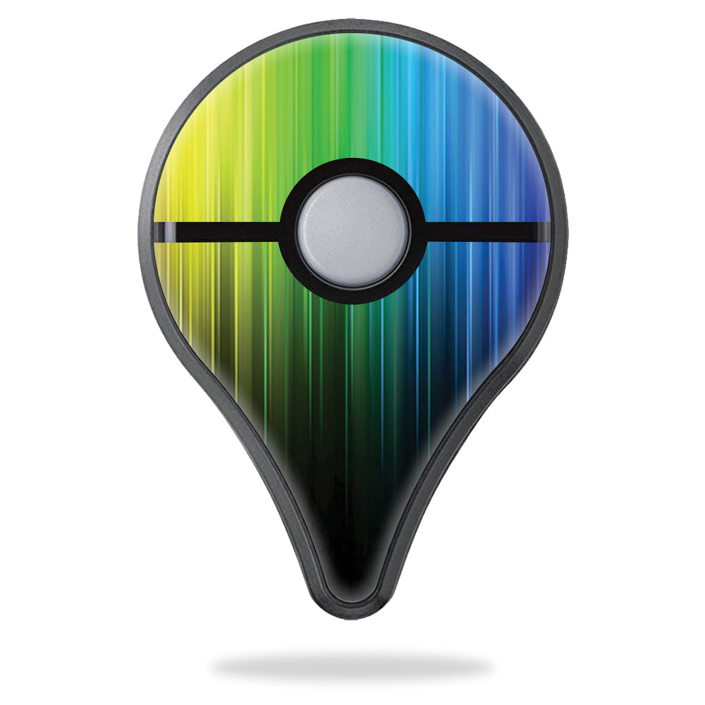 Rainbow Streaks Skin For Pokemon Go Plus — MightySkins