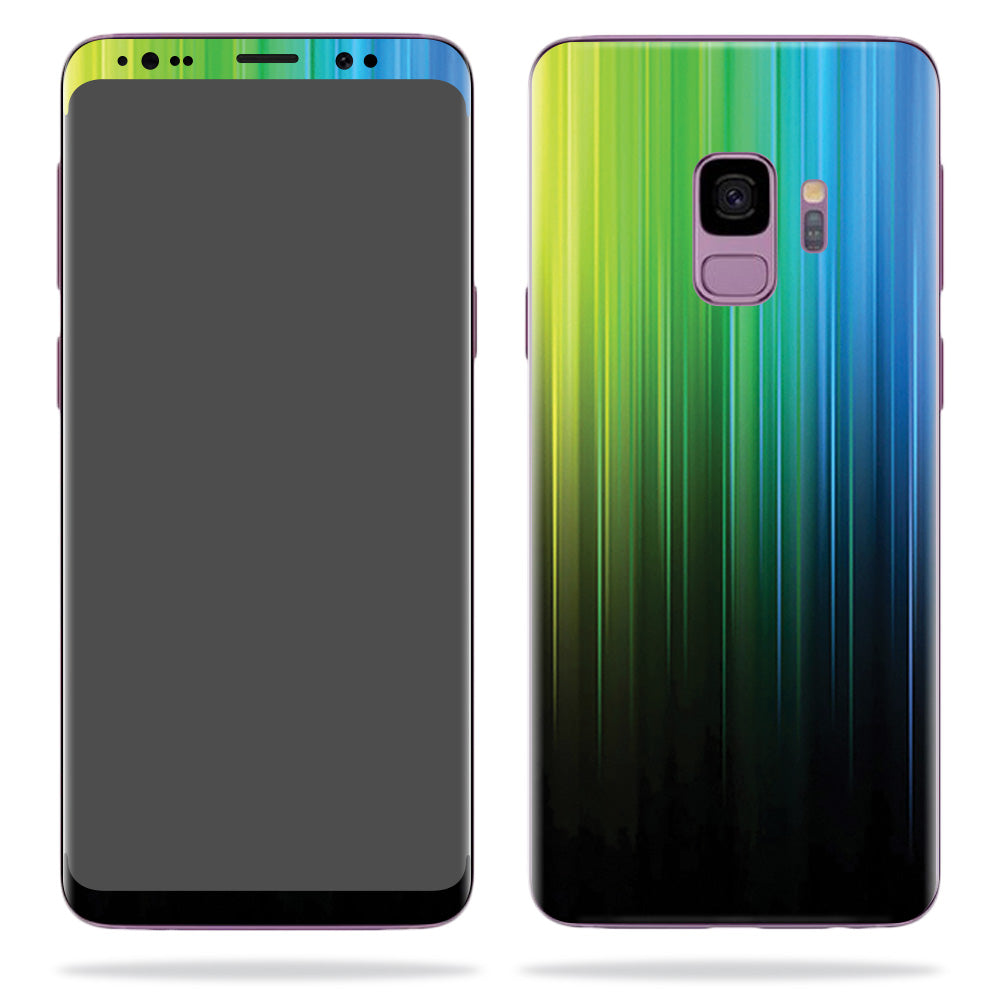 Rainbow Streaks Skin For Samsung Galaxy S9 — MightySkins