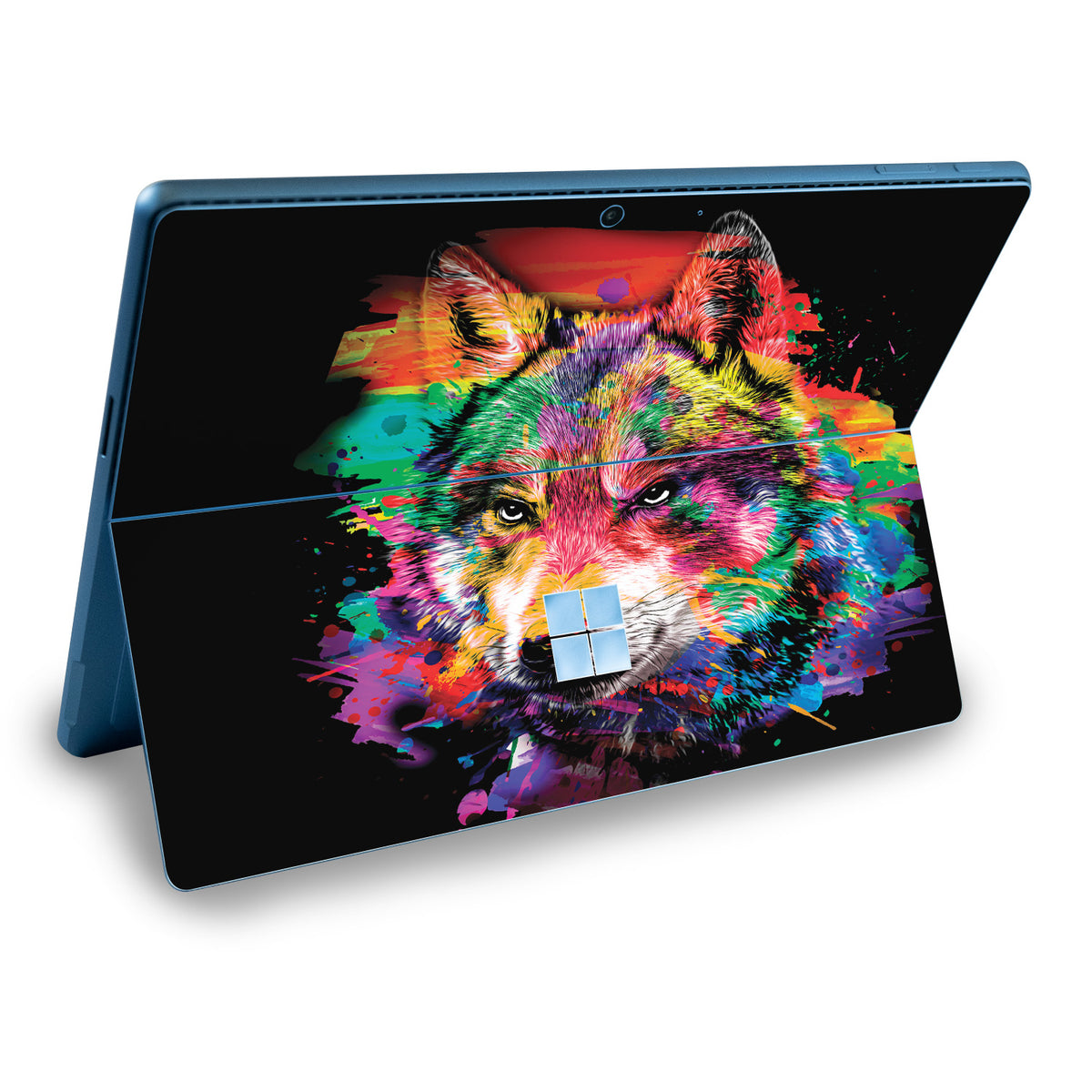 Rainbow Wolf Skin For Microsoft Surface Pro 9 (2022) — MightySkins