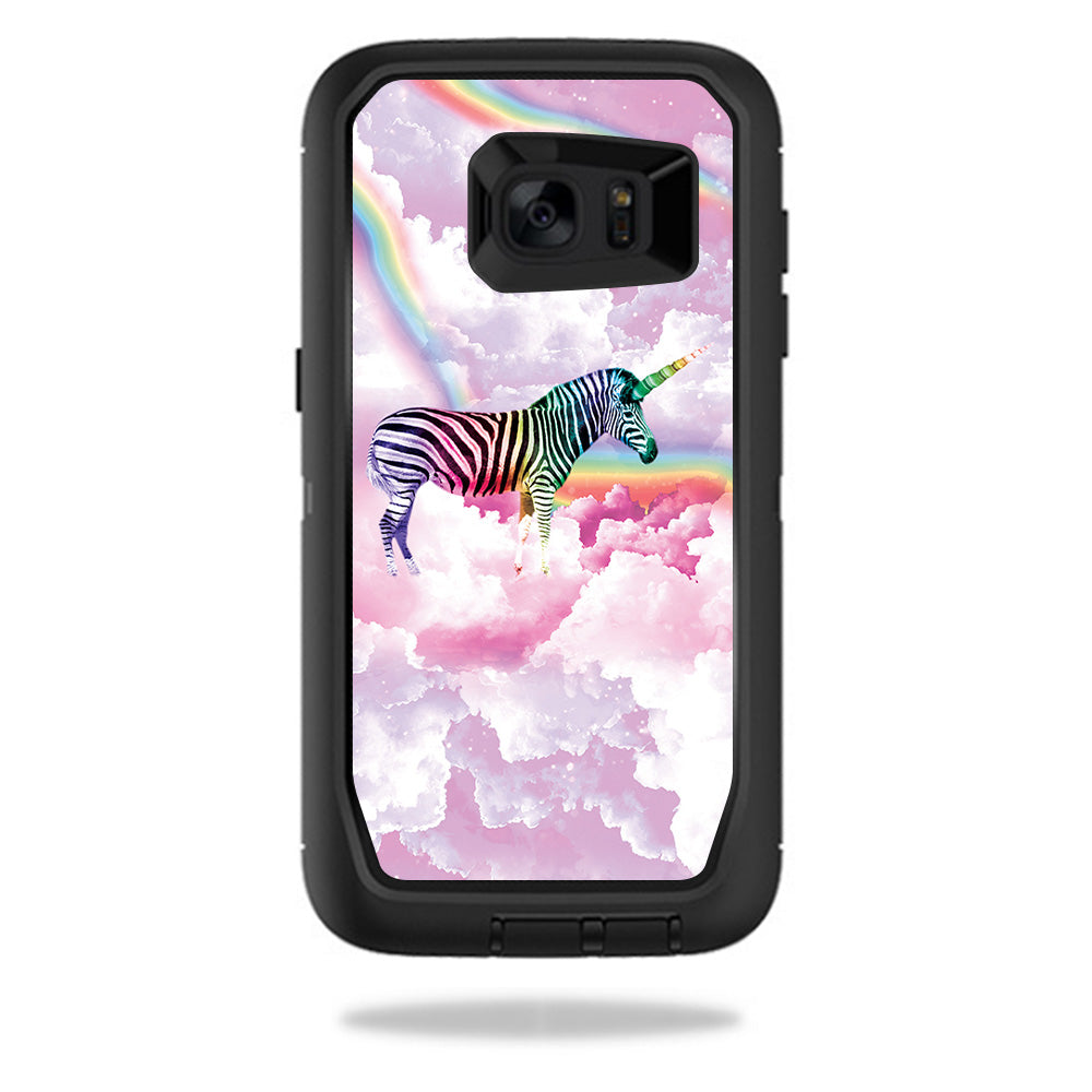 Rainbow Zebra Heaven skin is precision cut to fit perfectly. Attaches easily and peels off ...