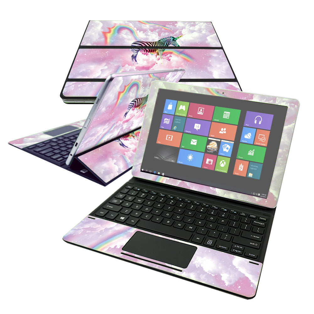 Rainbow Zebra Heaven skin is precision cut to fit perfectly. Attaches easily and peels off ...