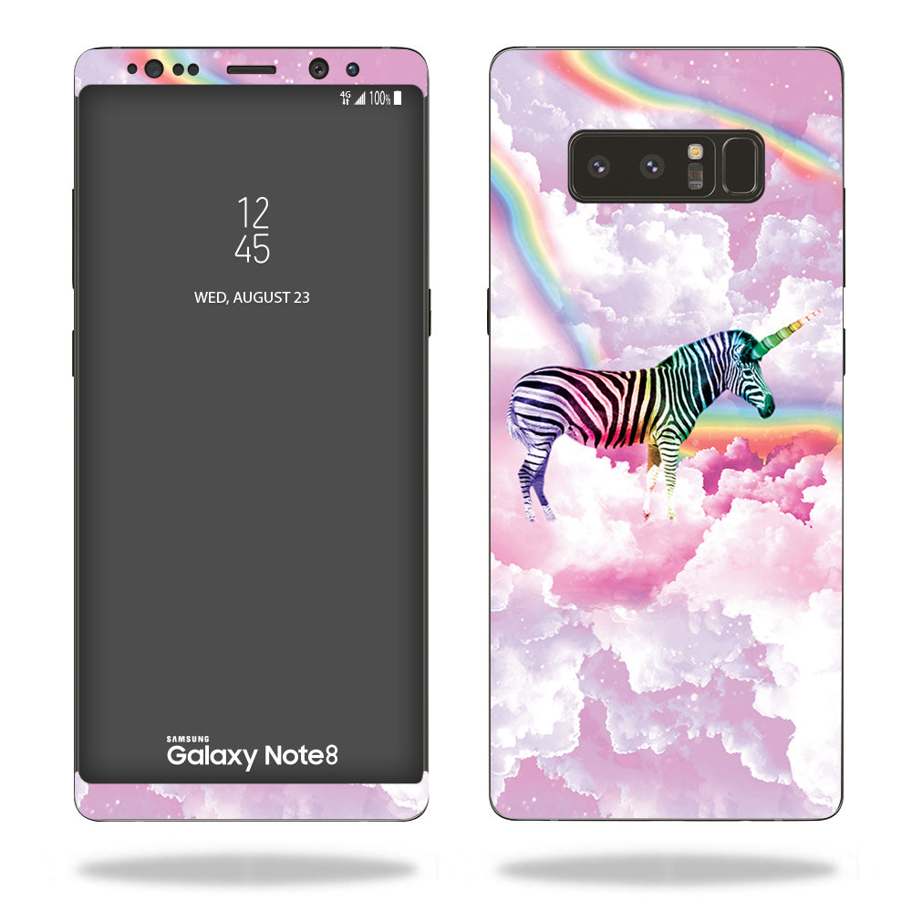 Rainbow Zebra Heaven skin is precision cut to fit perfectly. Attaches easily and peels off ...