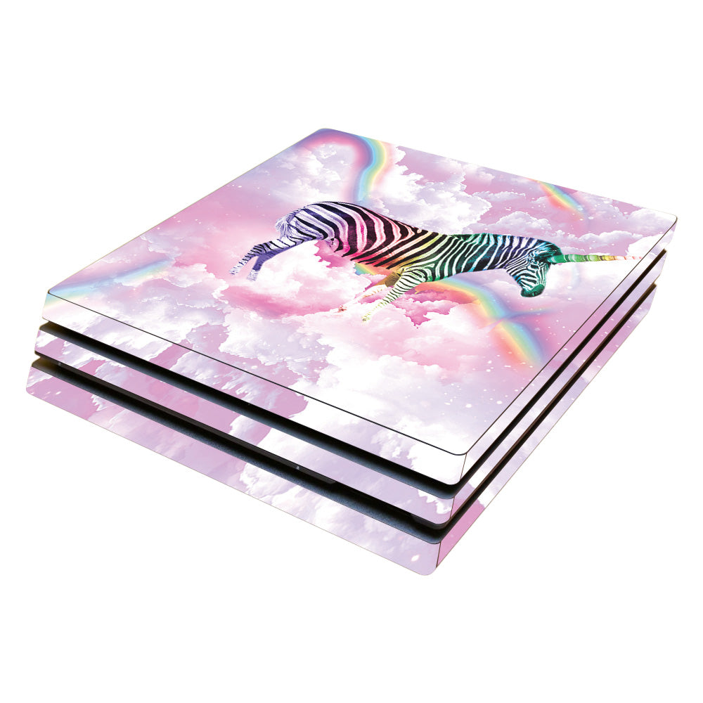 Rainbow Zebra Heaven skin is precision cut to fit perfectly. Attaches easily and peels off ...