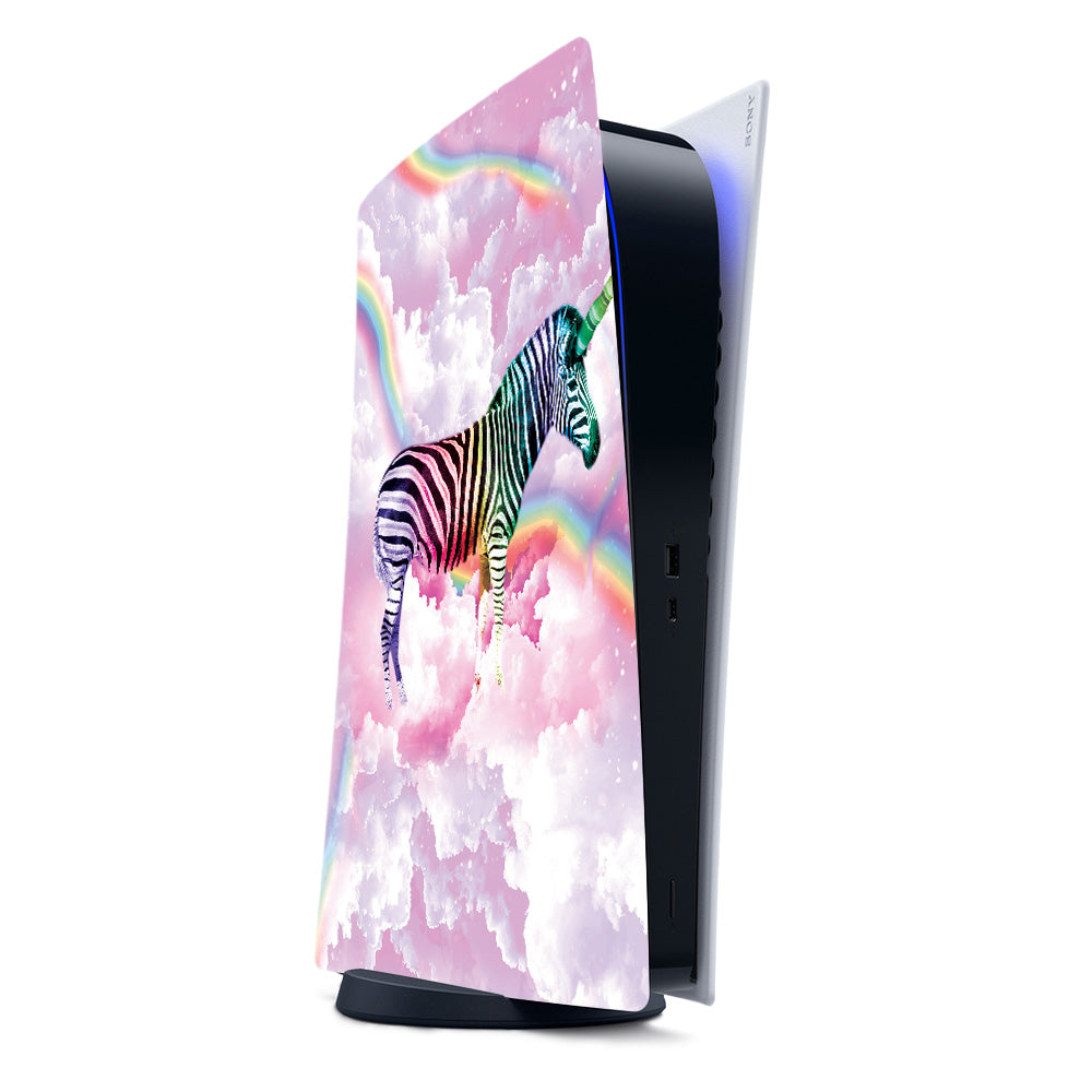 Rainbow Zebra Heaven skin is precision cut to fit perfectly. Attaches ...