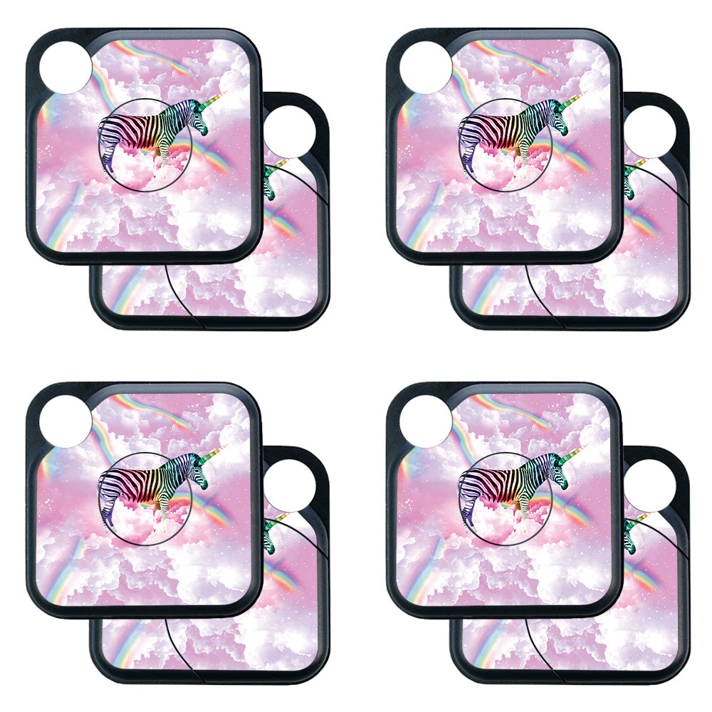 Rainbow Zebra Heaven skin is precision cut to fit perfectly. Attaches easily and peels off ...