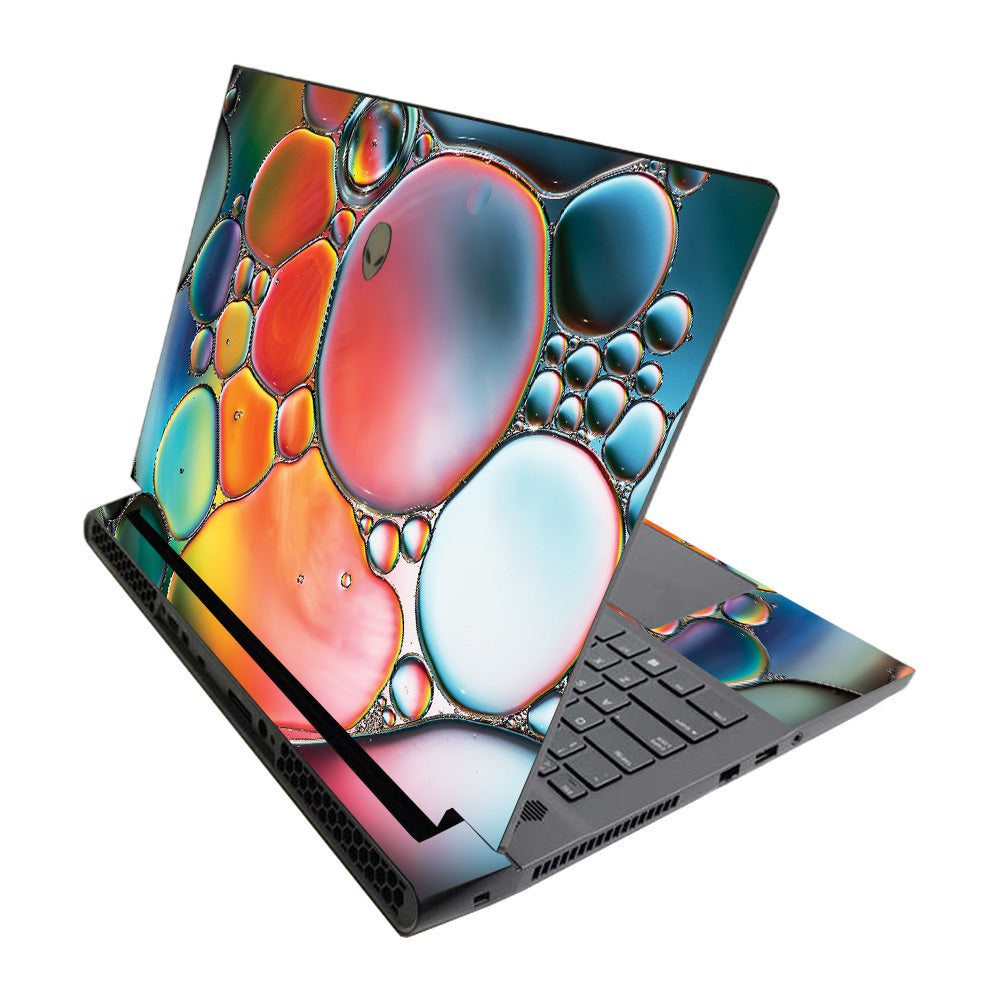 Rainbow Bubbles Skin For Alienware M17 R3 (2020) & M17 R4 (2021) Laptop ...