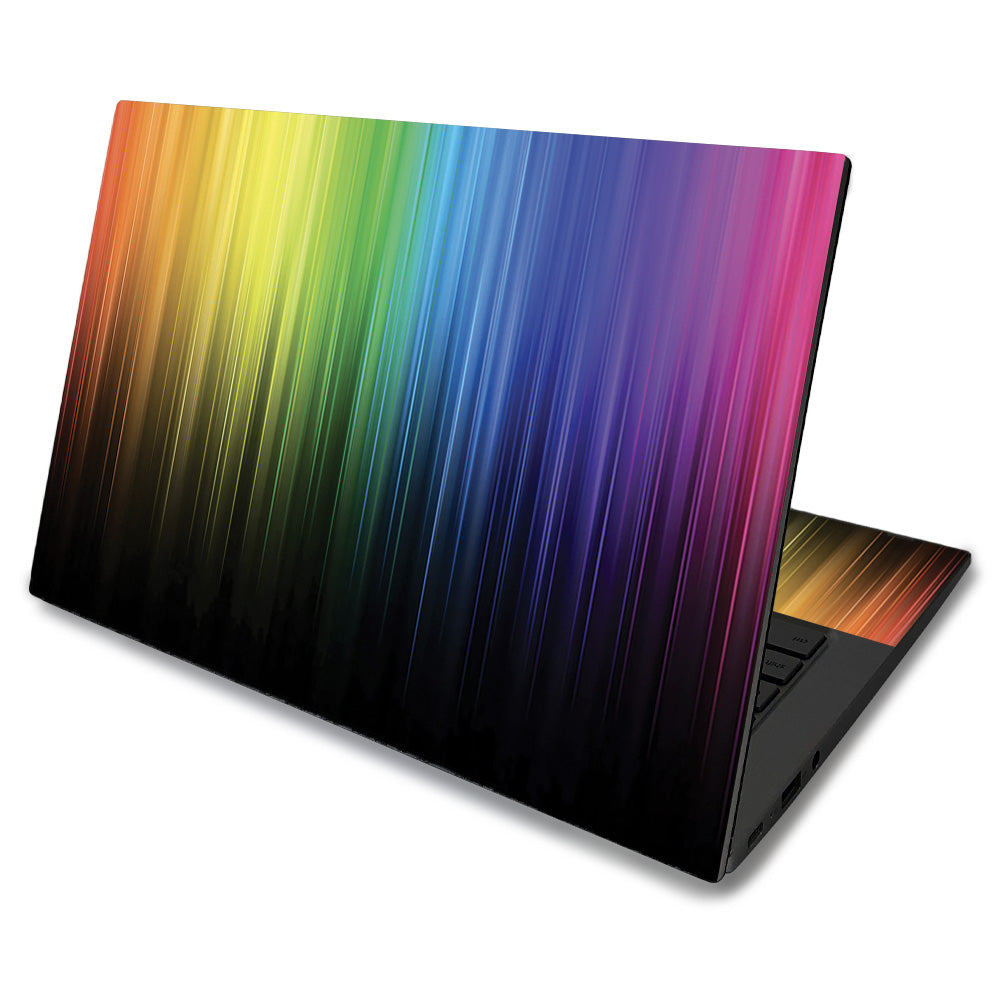 Rainbow Streaks Skin For Chromebook C425 14" (2019) — MightySkins