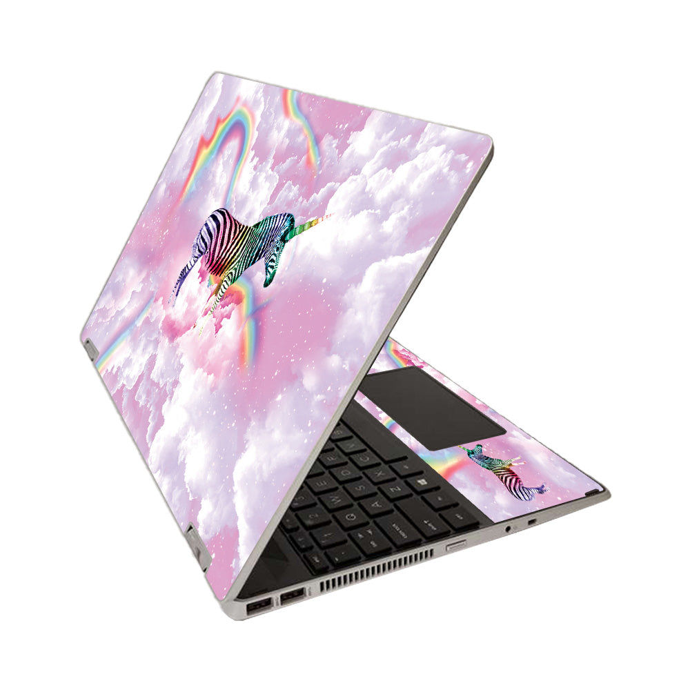 Rainbow Zebra Heaven skin is precision cut to fit perfectly. Attaches easily and peels off ...