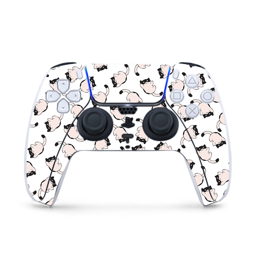 Raining Cats Skin For Sony PlayStation 5 Controller — MightySkins