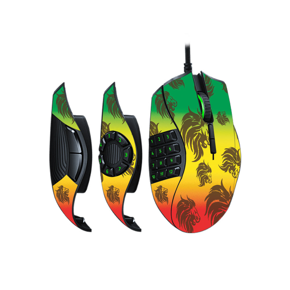 Rasta Lion Skin For Razer Naga Trinity — MightySkins