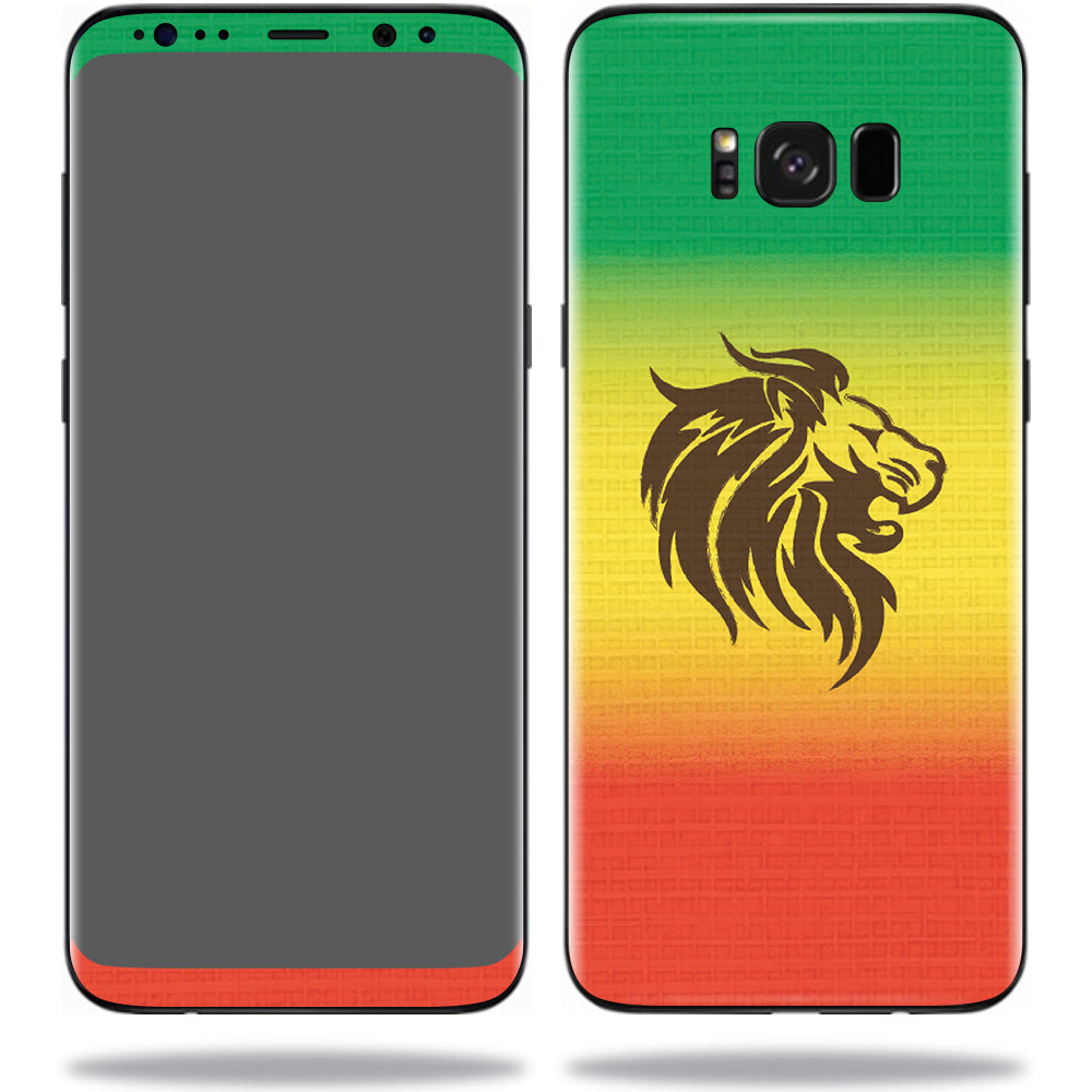 Rasta Lion Skin For Samsung S8 Plus — MightySkins