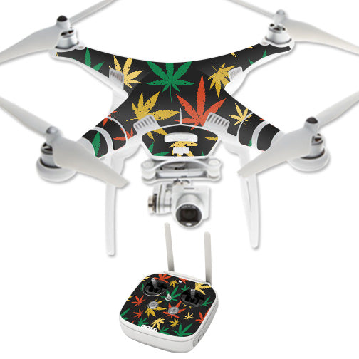Rastafari Kush Skin For DJI Phantom 3 Professional — MightySkins