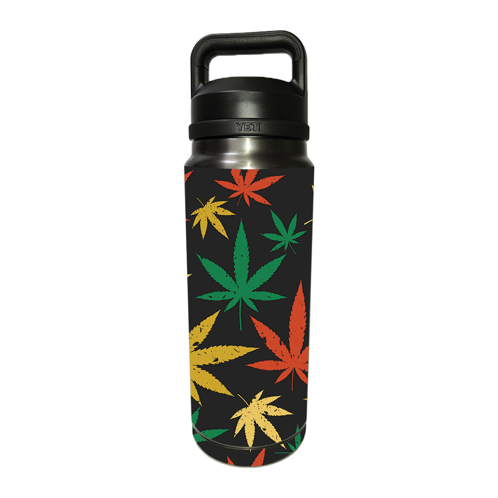 Rastafari Kush Skin For Yeti Rambler 26 OZ Bottle — MightySkins